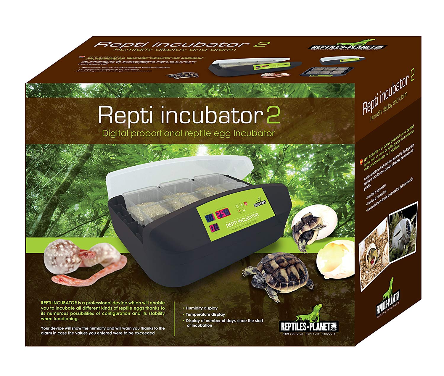 Reptiles Planet Incubator Reptile Repti Turtle Incubator with Guide ...